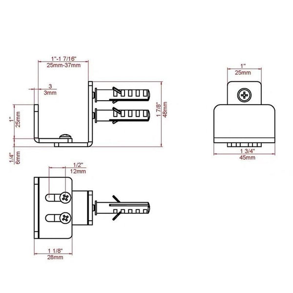 Stainless Steel Wall Guide | Online Barn Door Shop | Aubarndoor ...